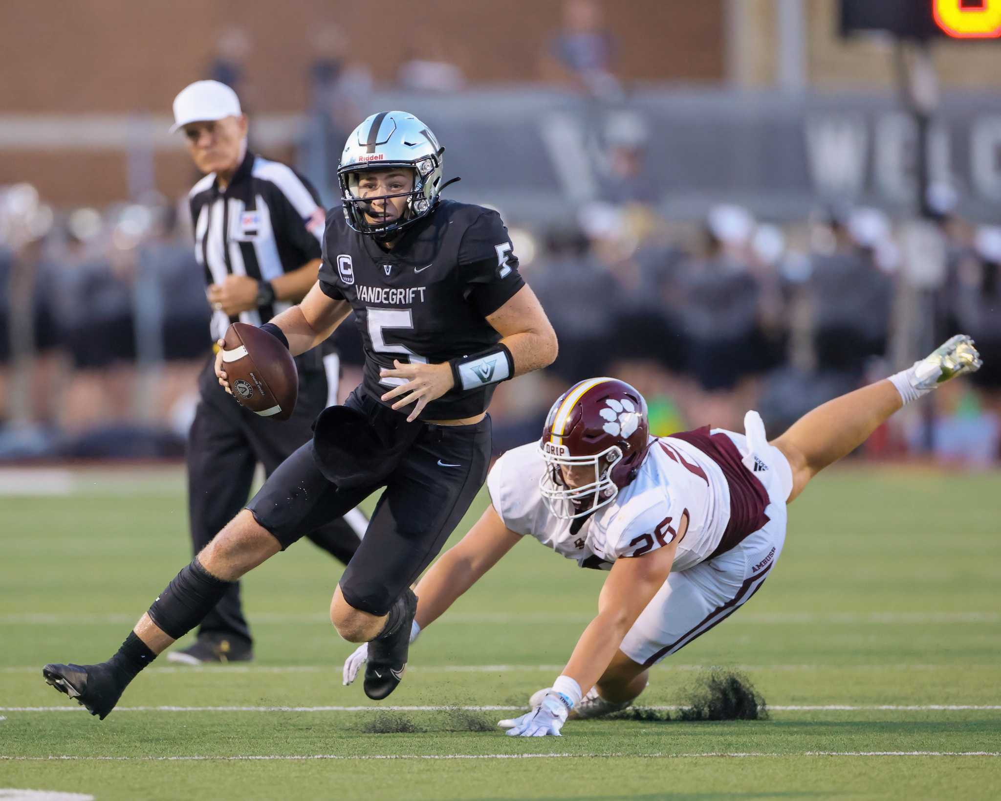 QB Brayden Buchanan ready to lead Vandegrift to football playoff run