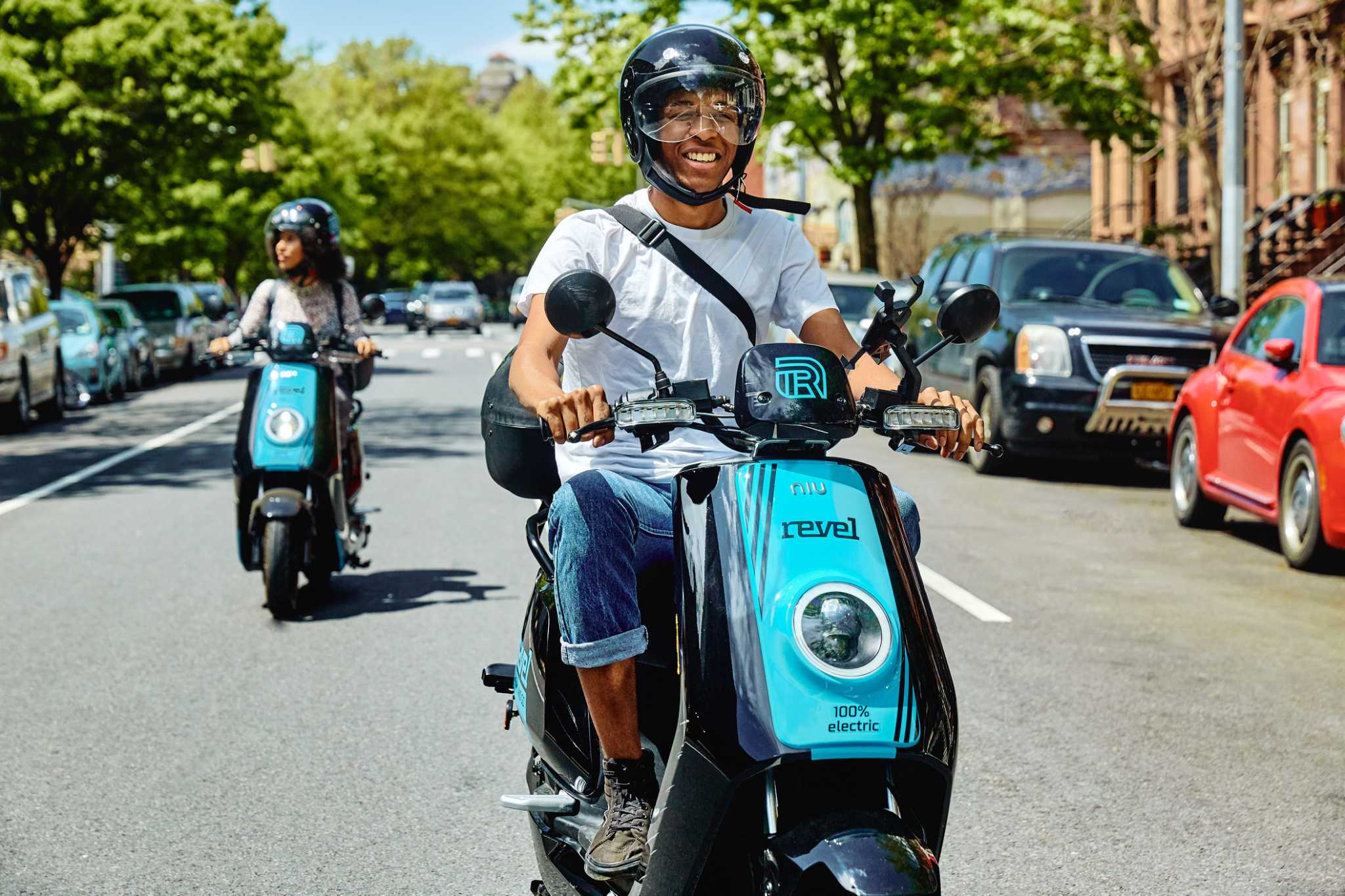 Revel’s sharable electric Vespa-style scooters coming to Austin