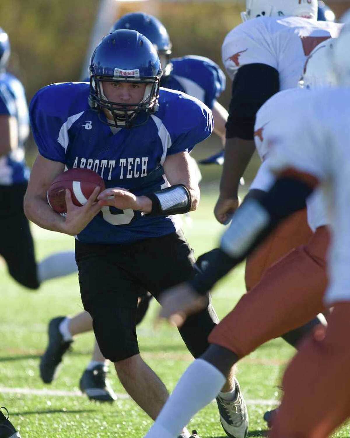 Abbott Tech football winless but fighting, score 22 unanswered in ...