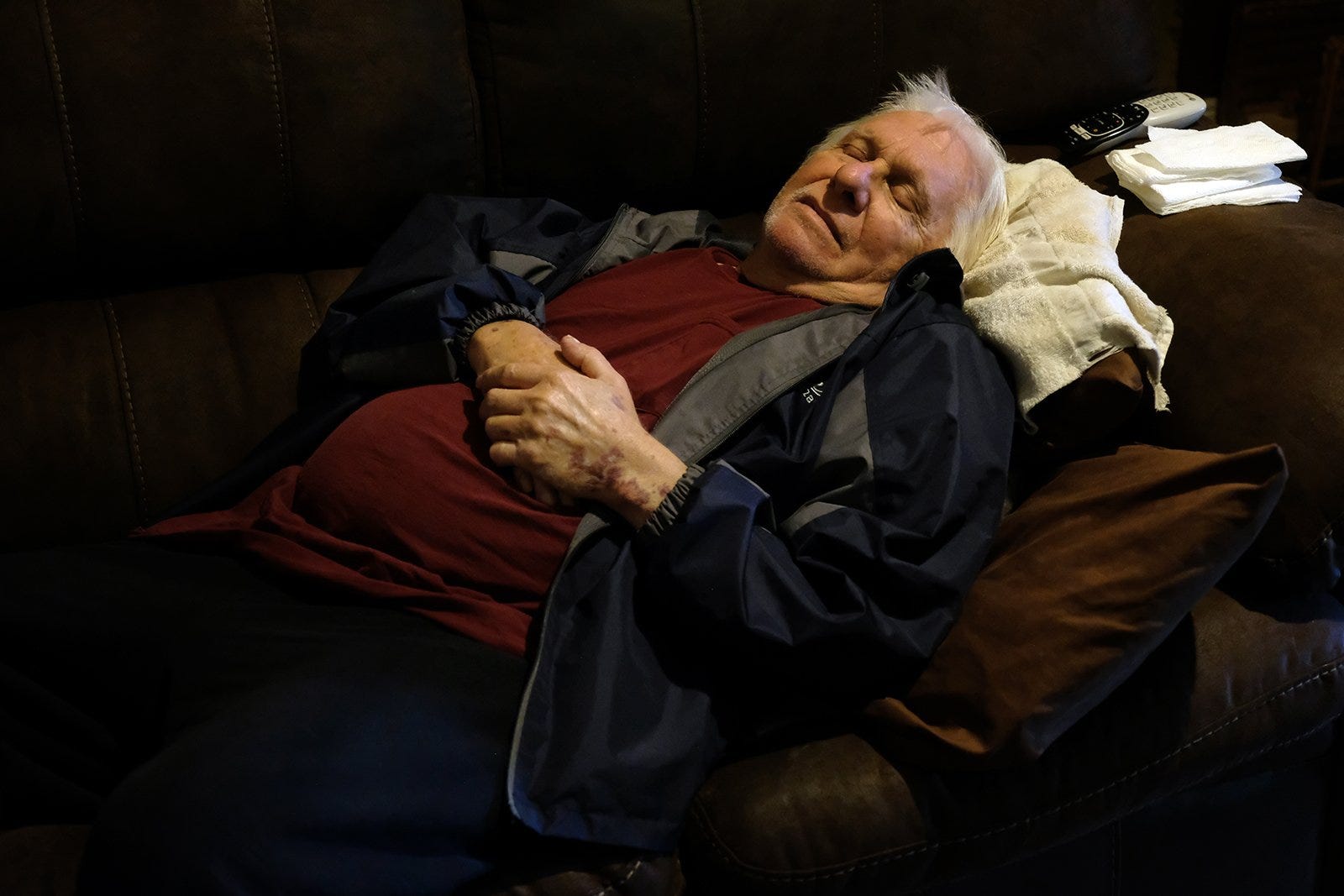'Super hero' grandfather with cancer worries about being able to care ...