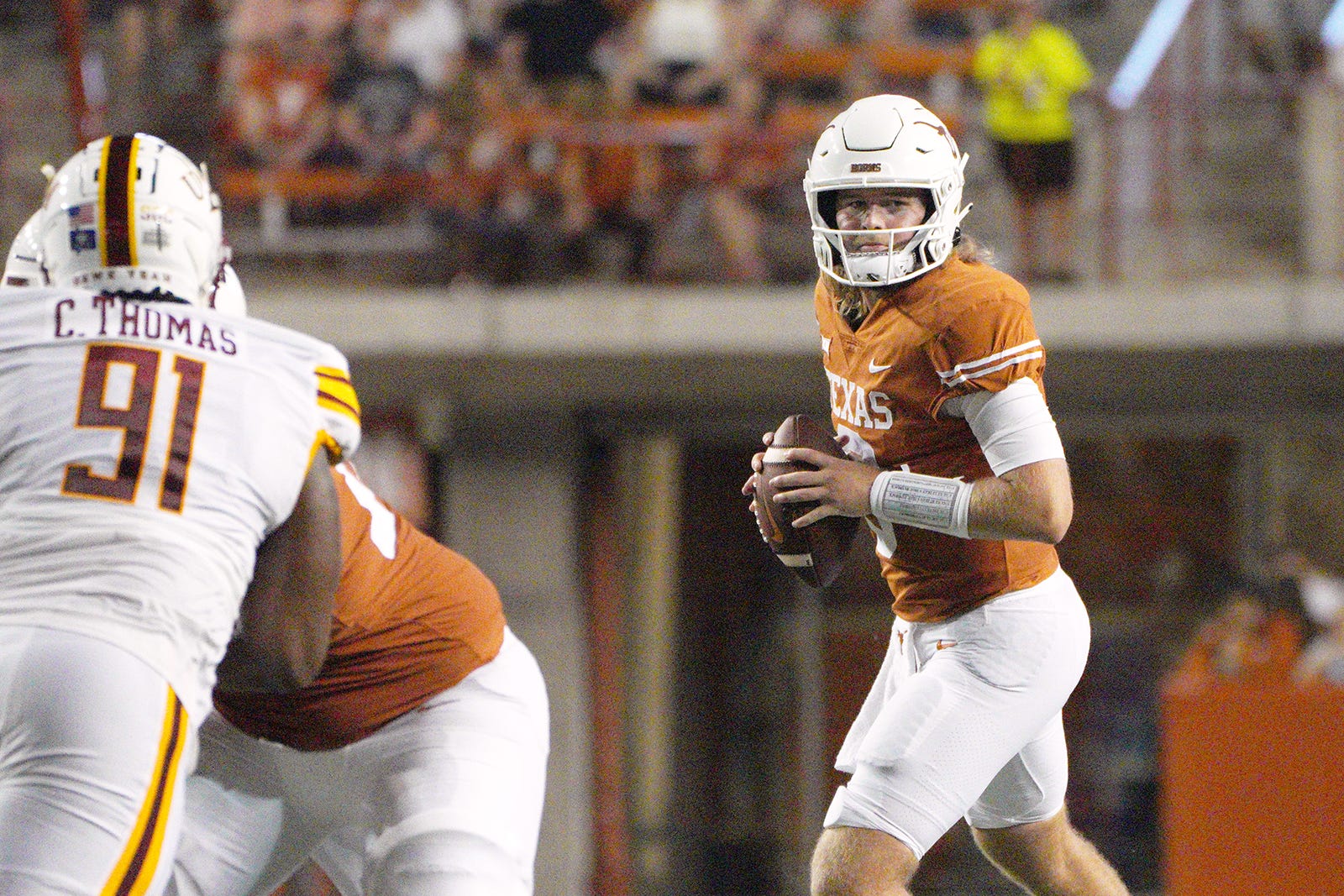 One-point win: Texas Longhorns lose to No. 1 Alabama 20-19 in Austin ...
