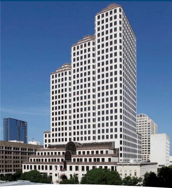 Downtown Austin's One American Center goes on the market