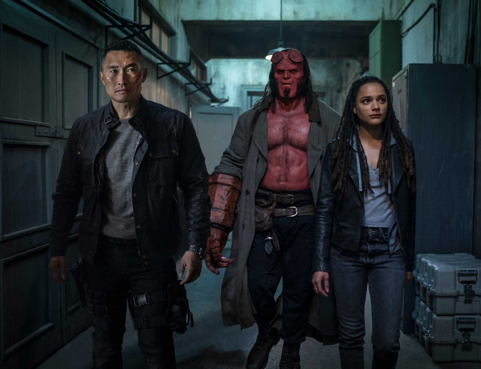 Movie review: ‘Hellboy’ reboot isn’t up to del Toro standards