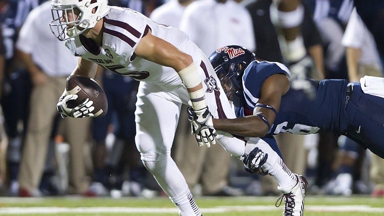 Labhart, a former walk-on, lives out his Aggies dream
