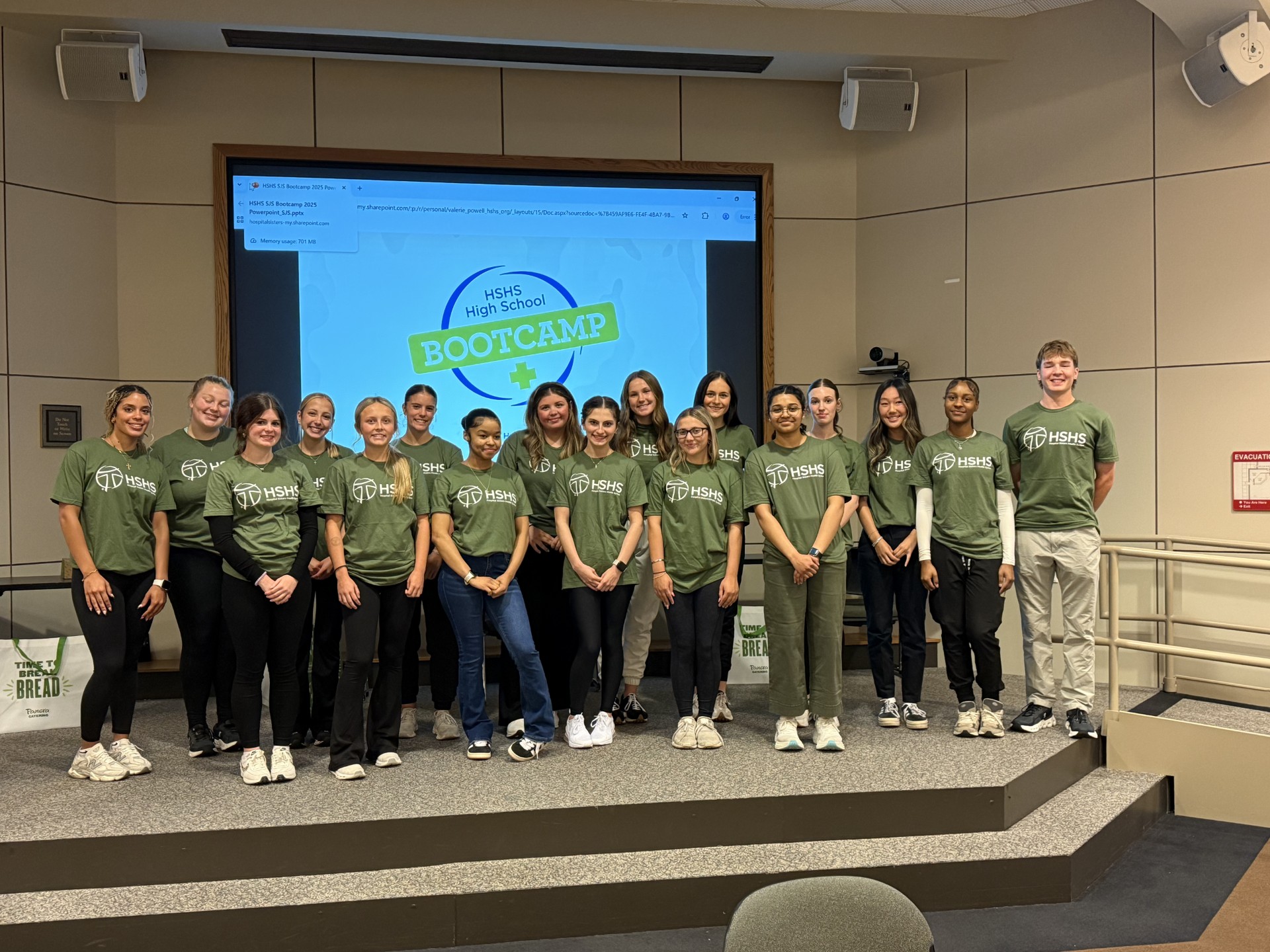 North Mac, PORTA students job shadow healthcare professionals