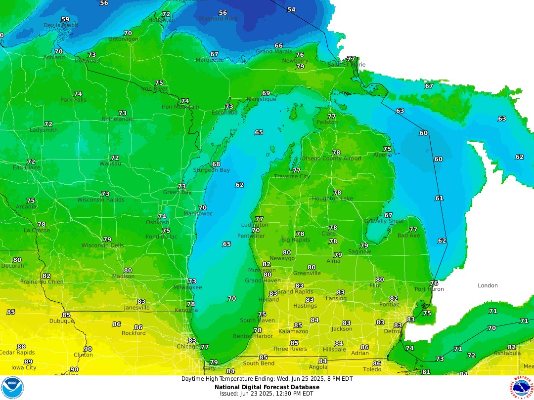 Dangerous heat expected to end soon in Michigan, storms possible