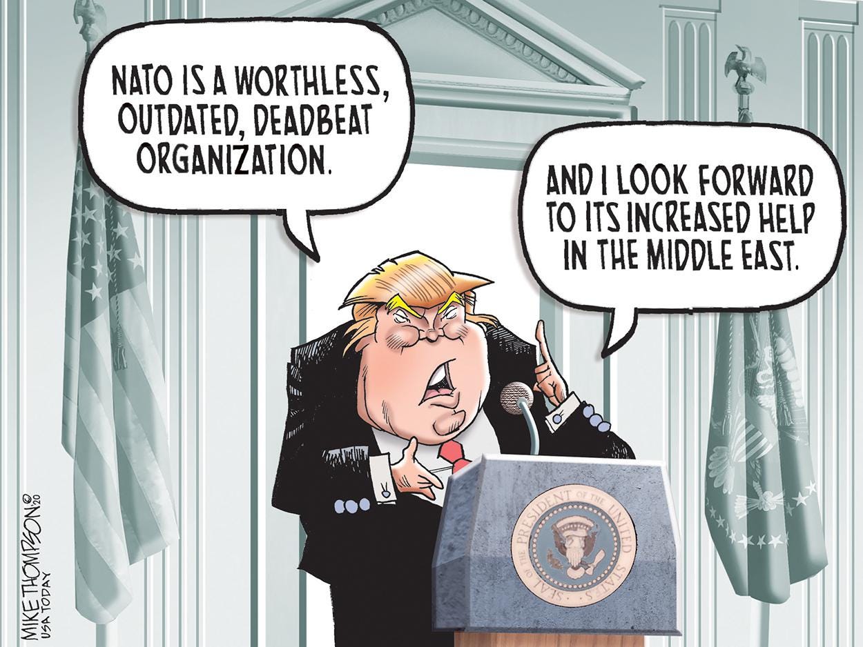 Editorial cartoon: Nevertheless