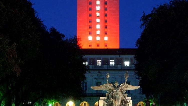 Tower power: When, and how, does UT light its iconic tower?