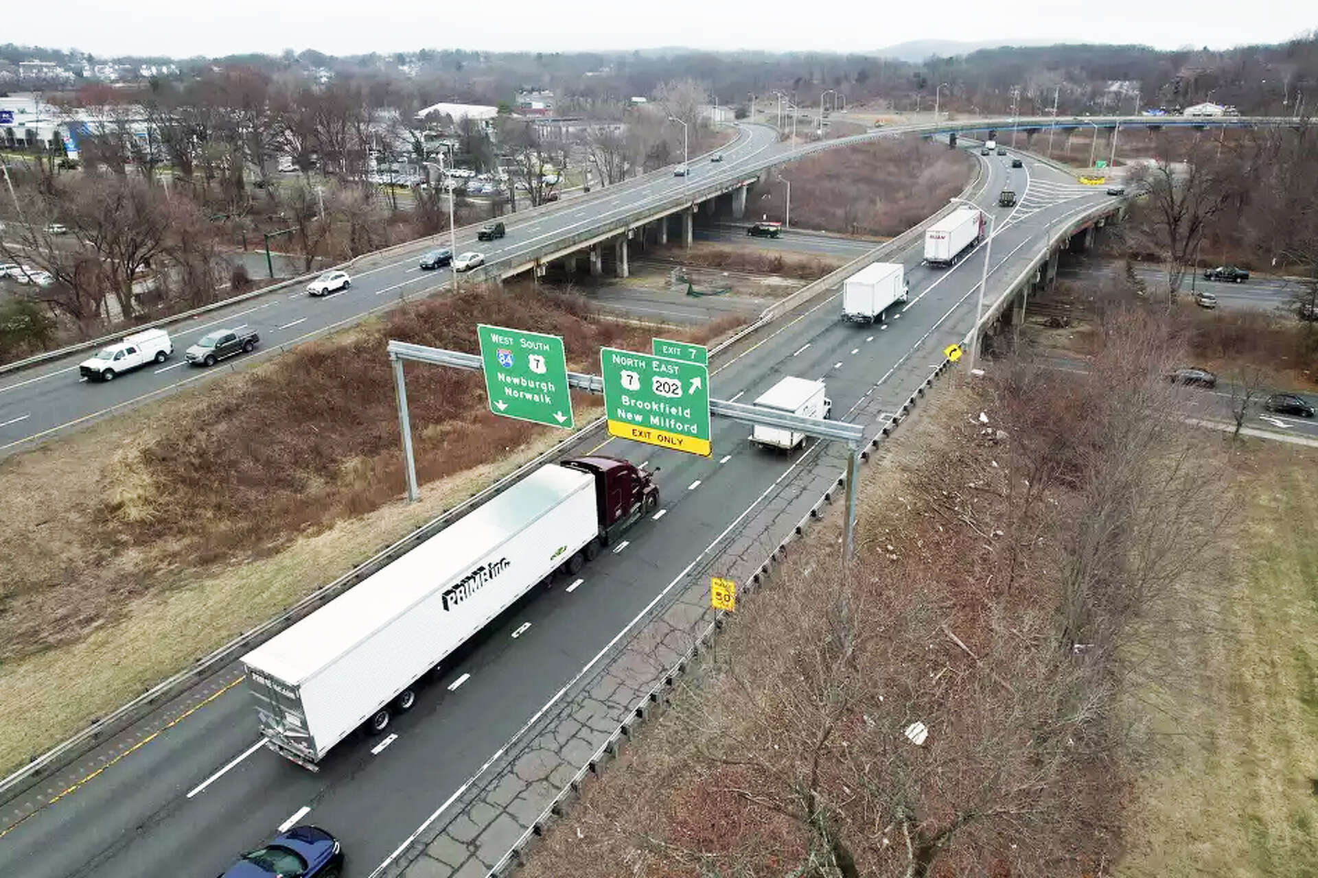 Interstate 84 in Connecticut