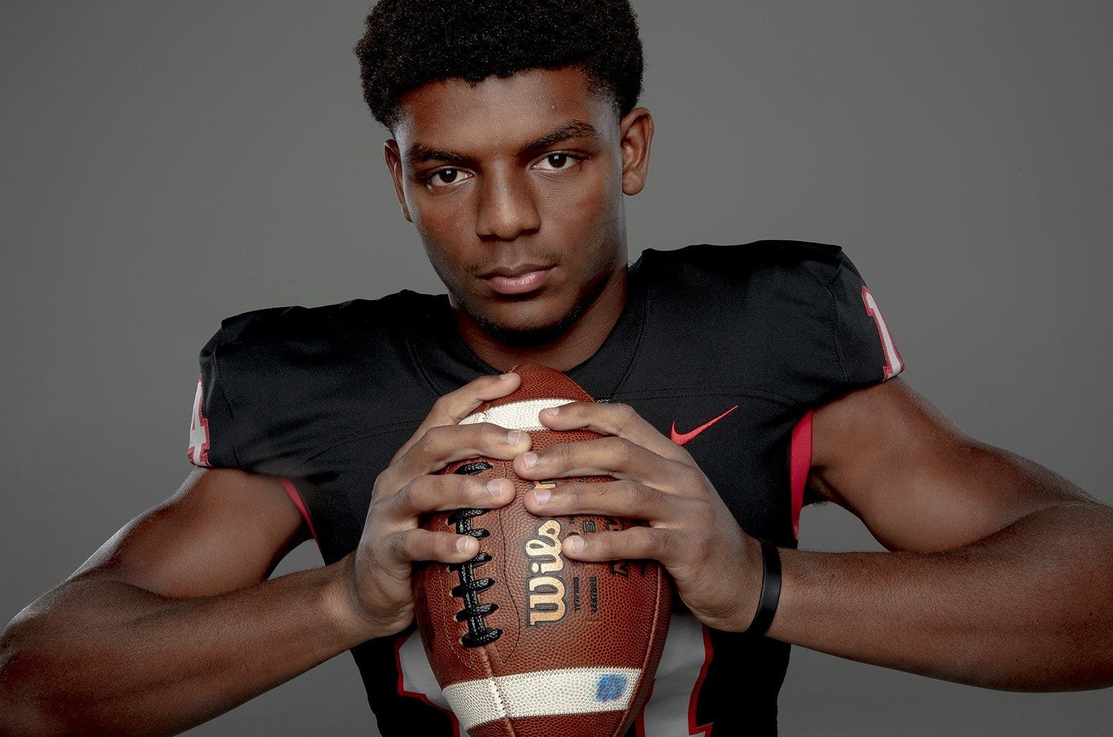 Faces off the field: Jayden York, senior TE/DE, Bowie