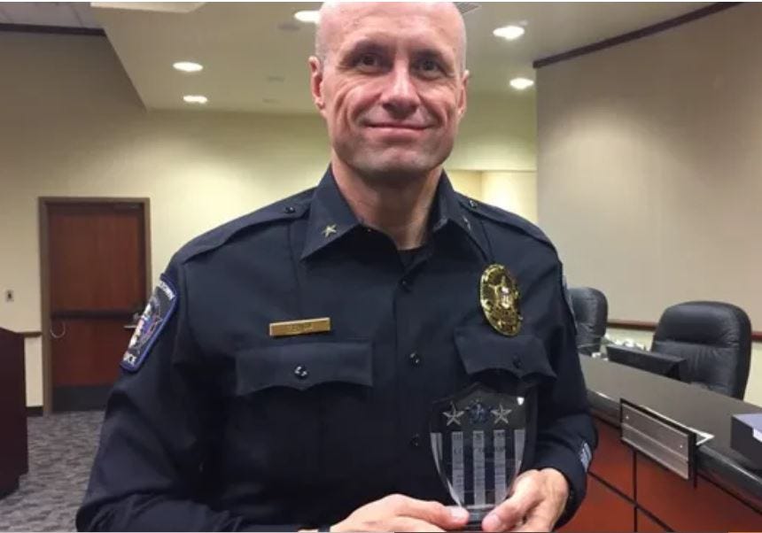 Cory Tchida, Georgetown's new police chief, has served department more ...