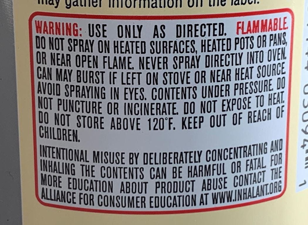 Cans of cooking spray are exploding — here's what you need to know
