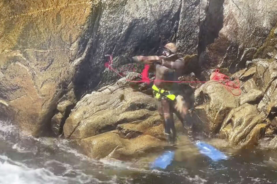 A diver recovered 3 bodies from a deadly, 'brutal' Calif. waterfall