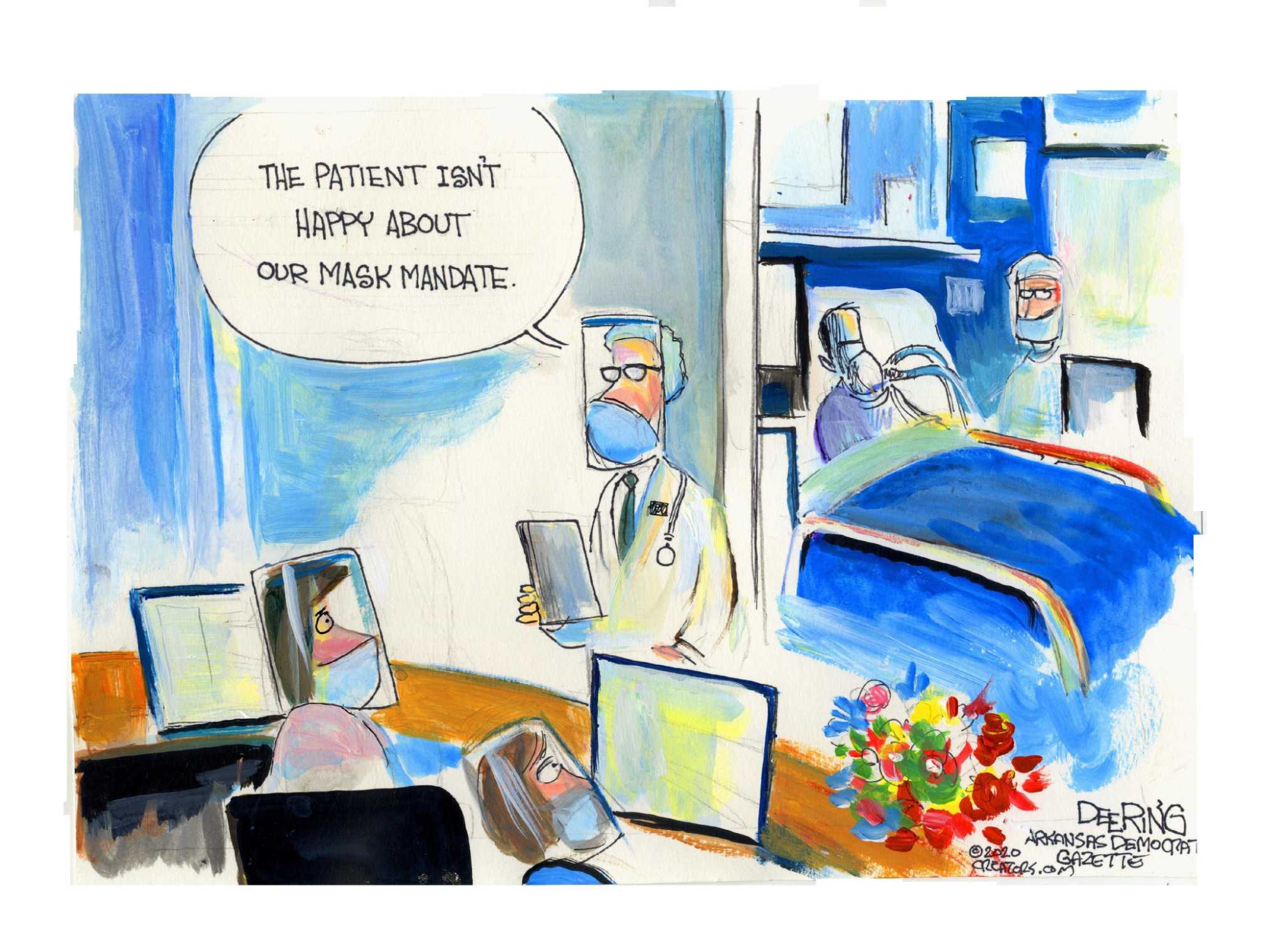 Editorial cartoon: Customer complaint