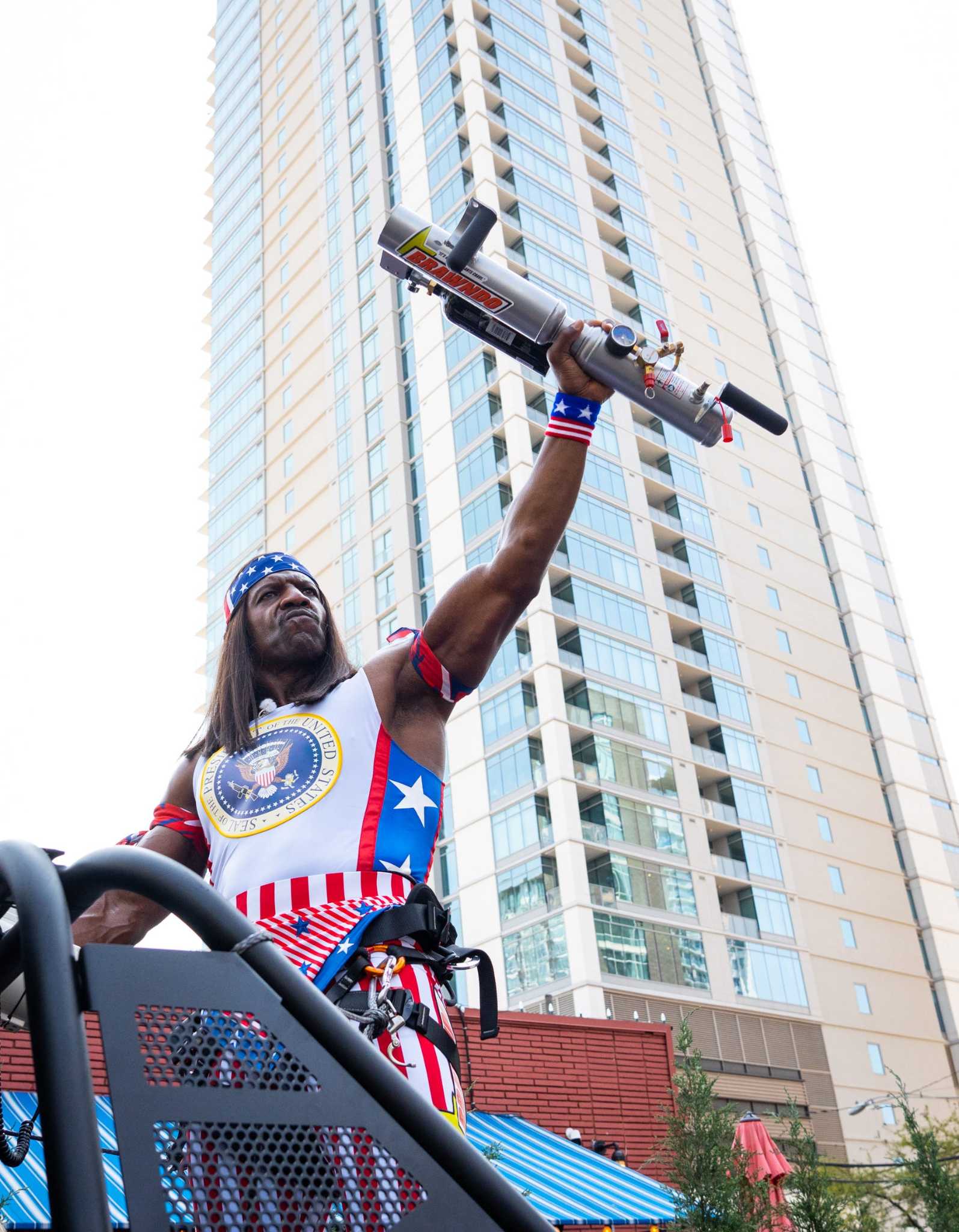 Terry Crews revives ‘Idiocracy’ President Camacho at SXSW campaign teaser
