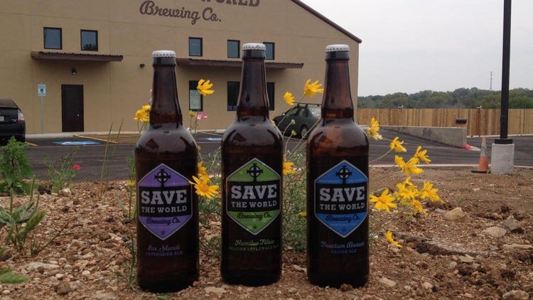 Save the World Brewing launches with goal to donate profits to charity