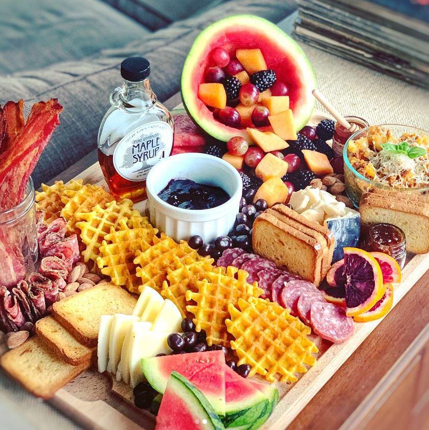 You know cheese boards, but what about a pancake board?