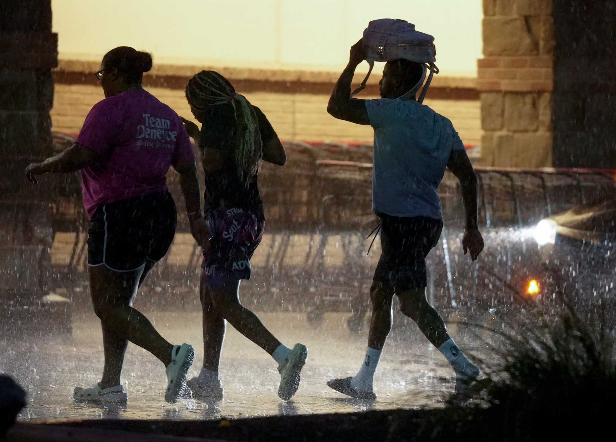 Drought in retreat after storms, more rain coming Labor Day weekend