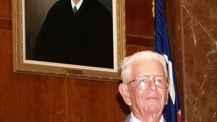 Jack Pope, iconic Texas judge, dies at 103