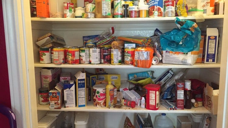 Revisit home organization projects, both well-planned and poorly piled