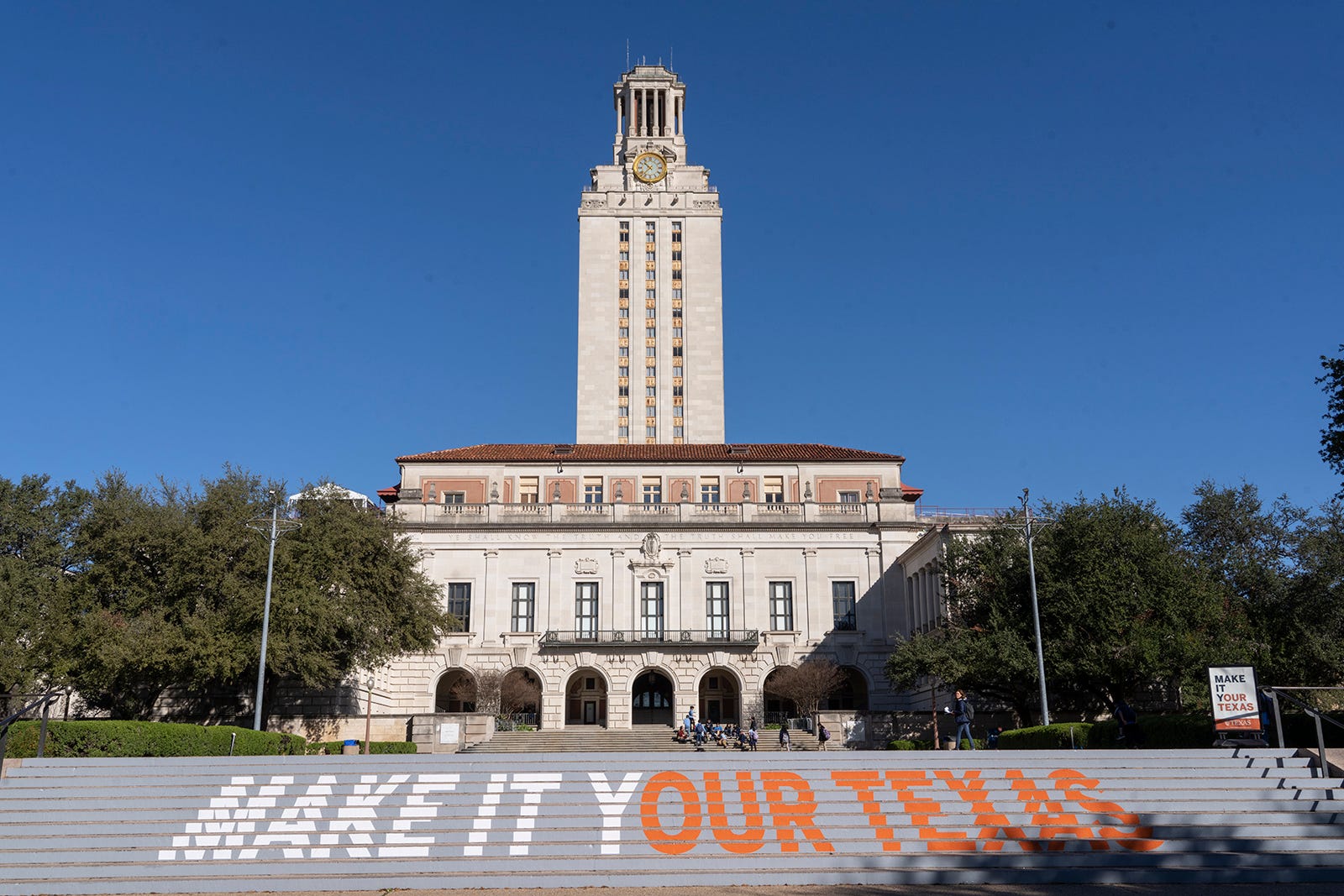 How much did UT spend on 'Make it Your Texas' marketing campaign?