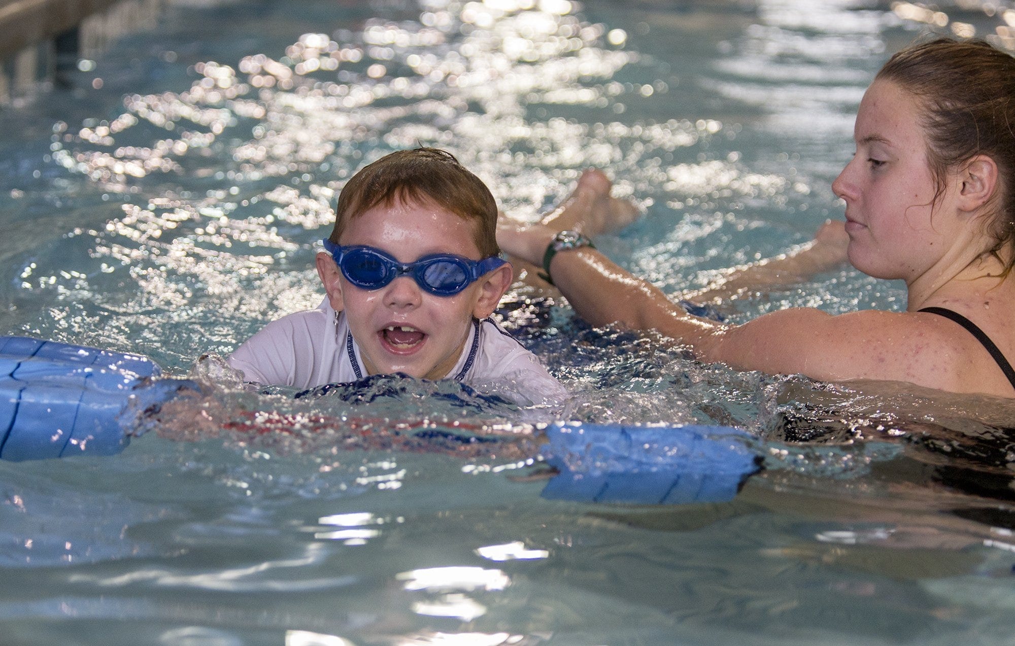 Take a free swim safety class for parents before Spring Break