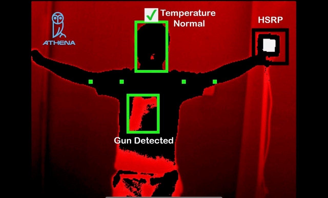 Athena Security makes sensors to count people in a building, detect ...