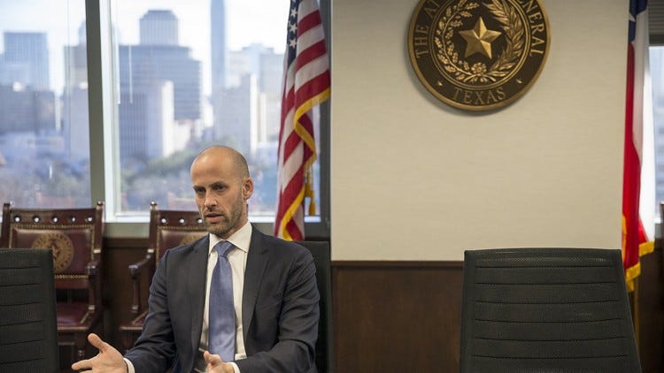 New Texas solicitor general named