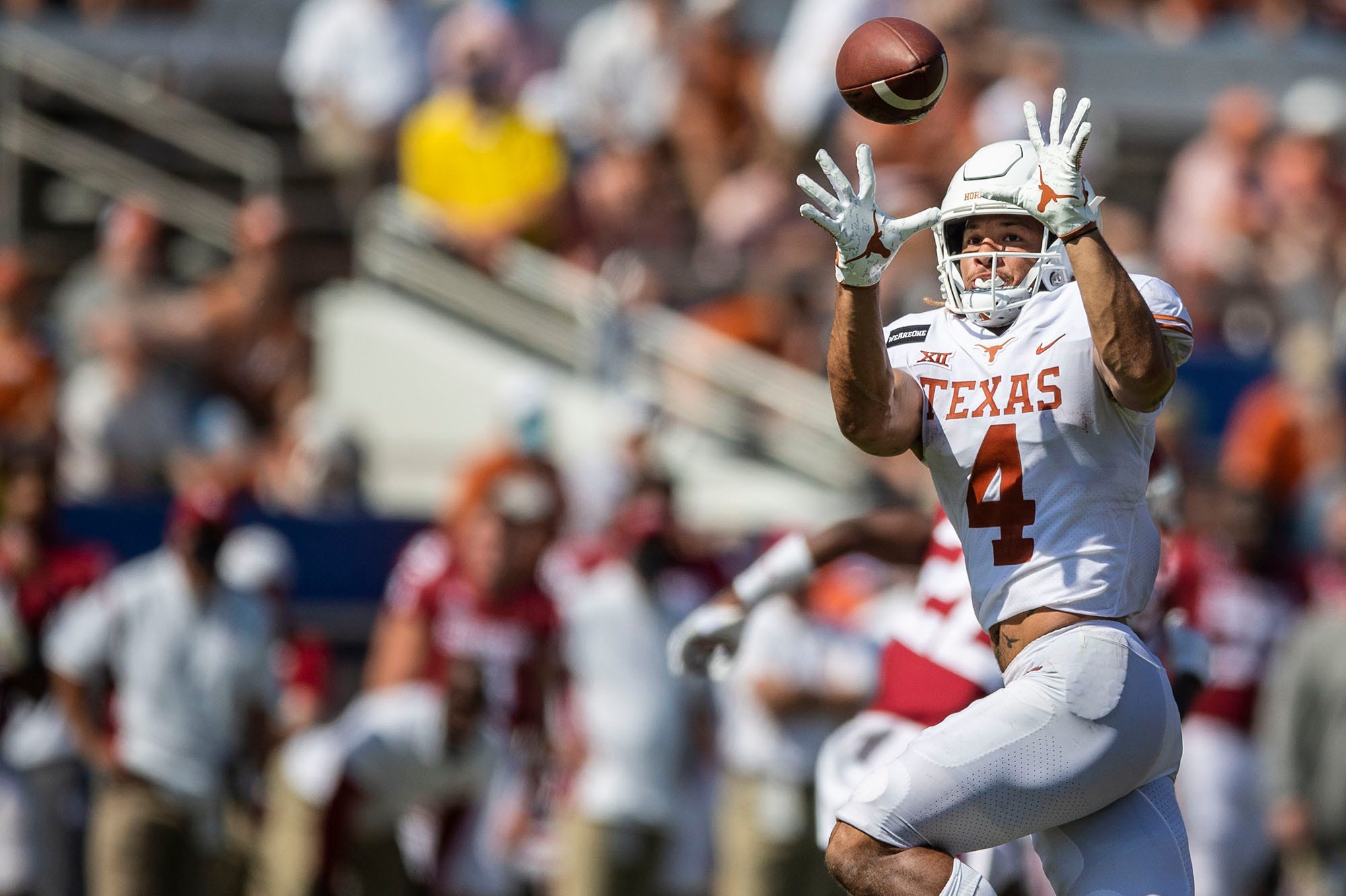 Texas receiver Jordan Whittington explains his unbreakable spirit