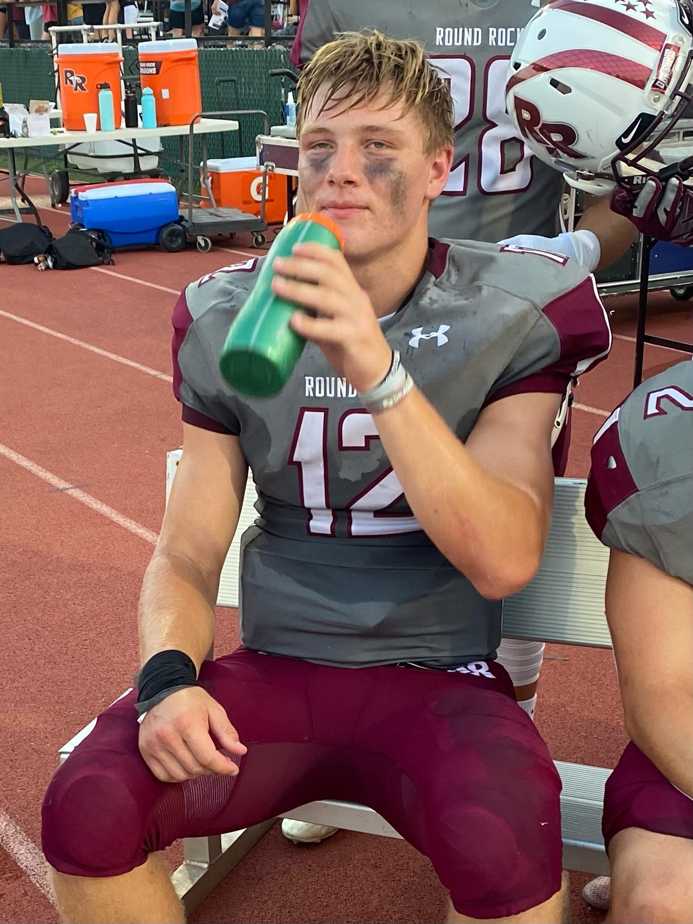 Faces off the Field: Mason Cochran, junior quarterback, Round Rock