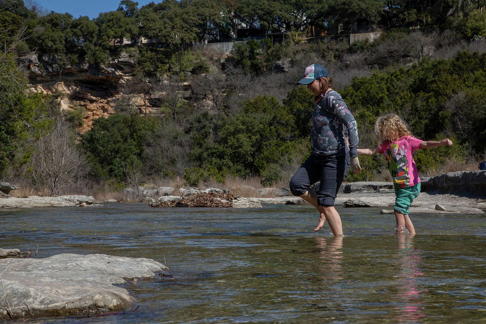 Why Barton Creek goes dry after rain in Austin