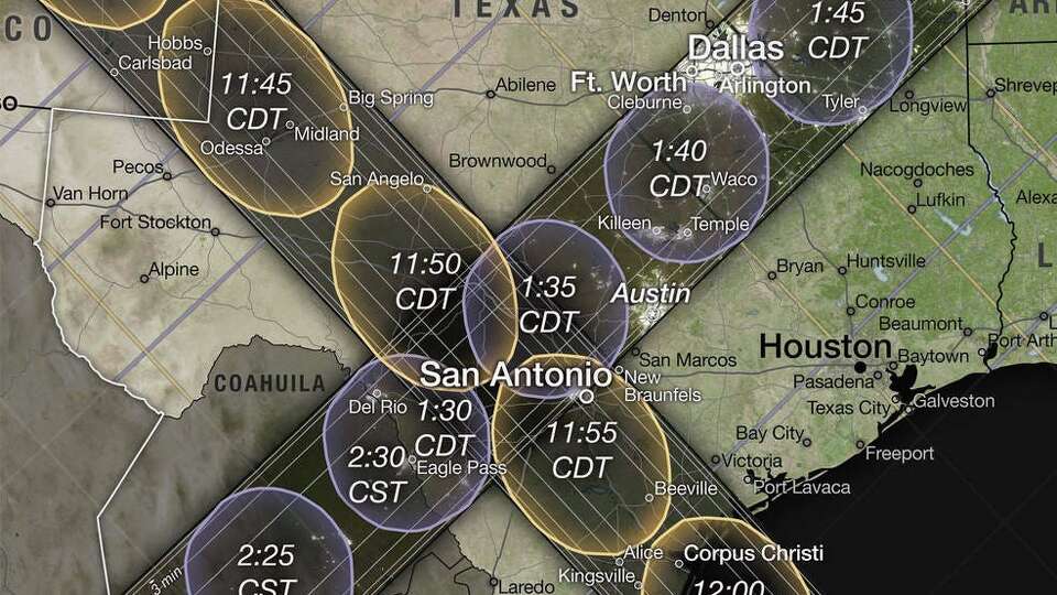 When's the next solar eclipse in Texas? You're in luck, two are coming