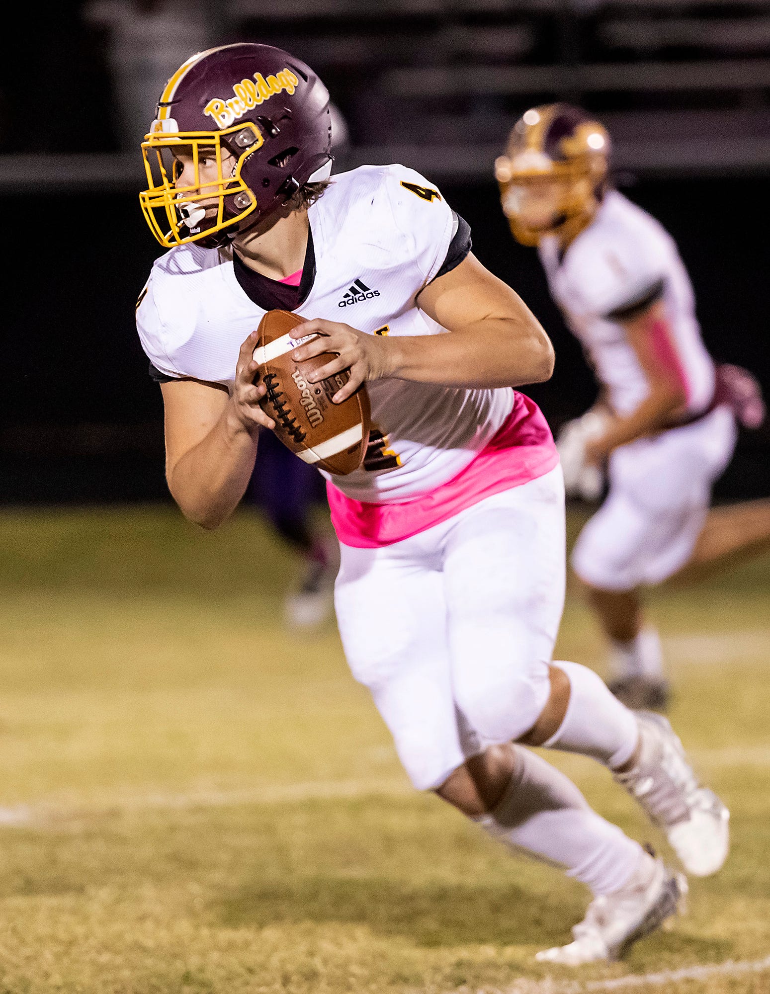 Faces off the Field: Coy Stutts, senior quarterback, Thorndale