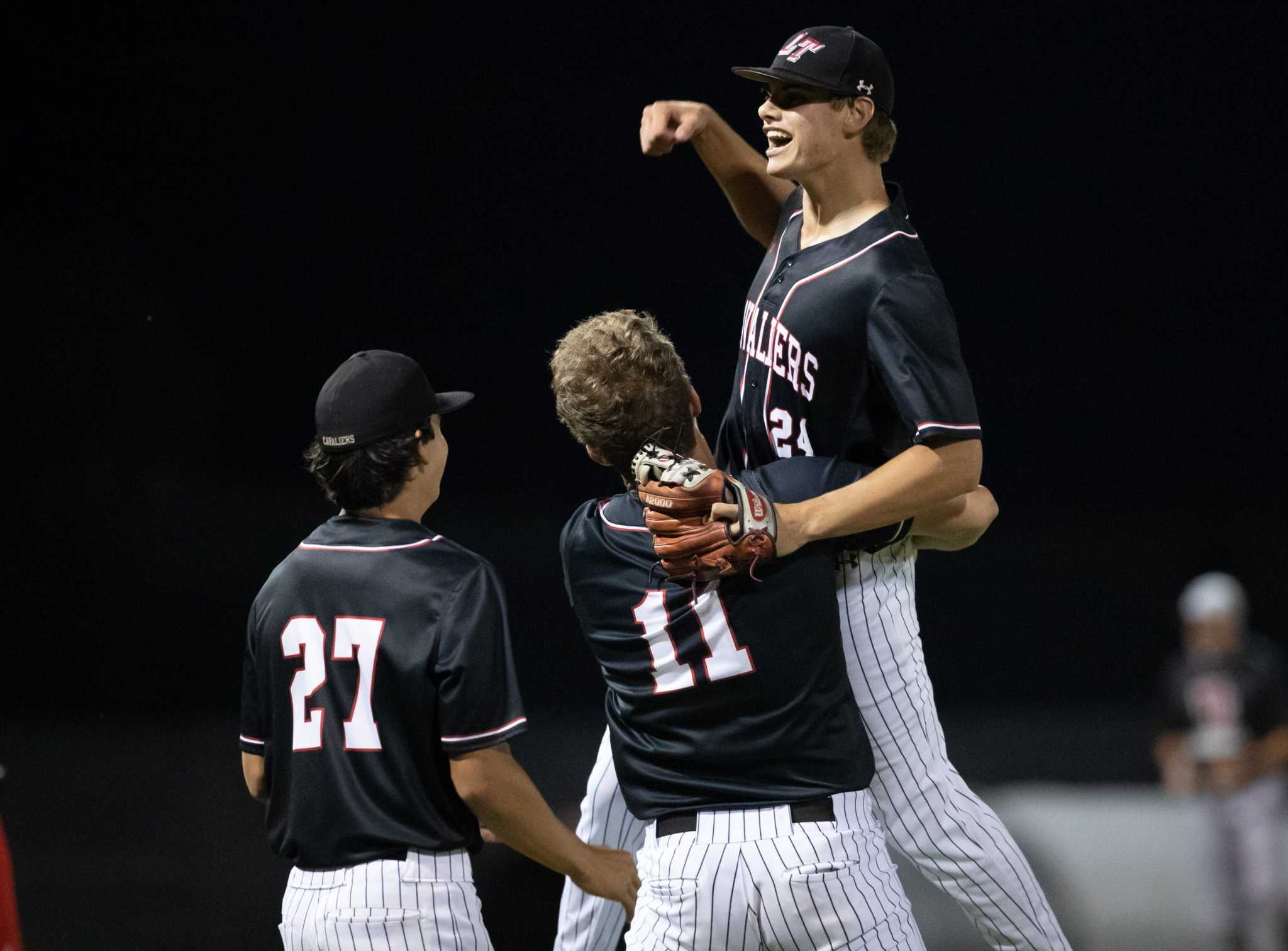 'Fired up' Ethan Roark pitches Lake Travis to series sweep of SA Churchill
