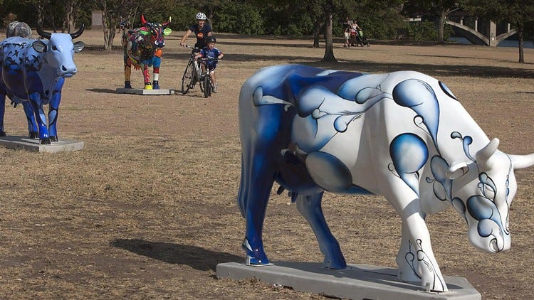 A look back at CowParade Austin