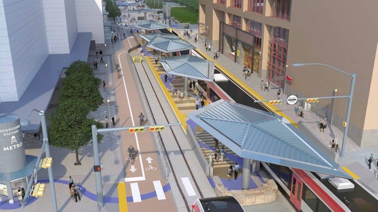 Cap Metro unveils renderings of new downtown MetroRail station