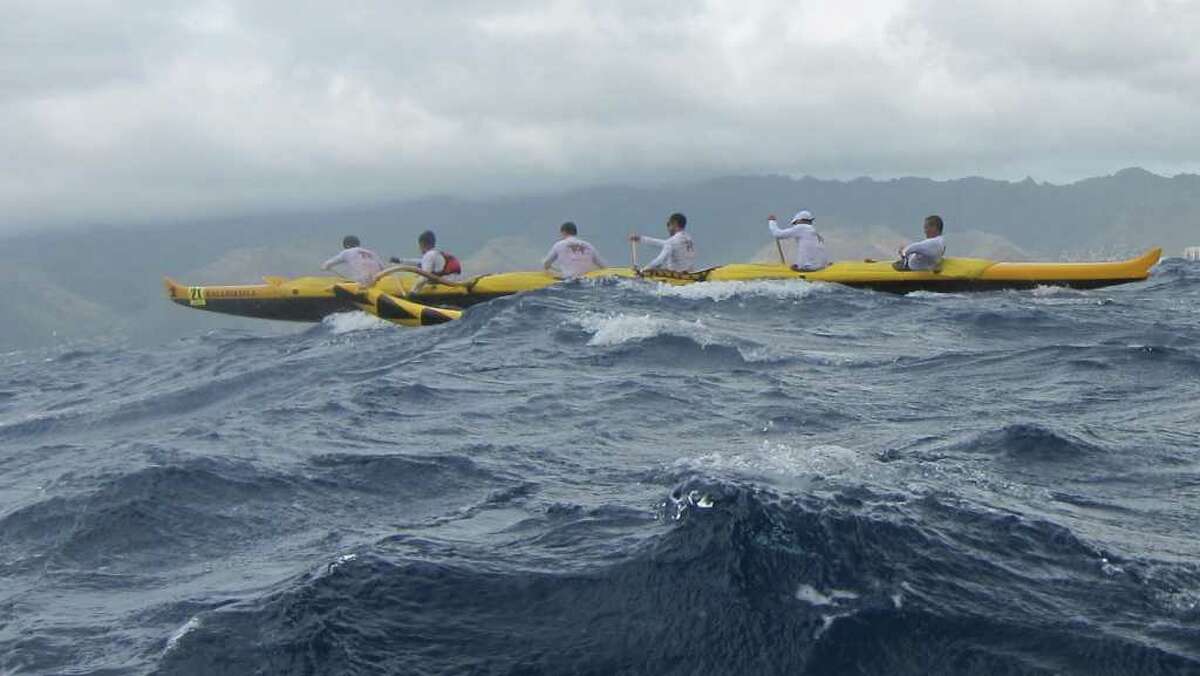 Fairfielder braves the high seas in premier Hawaii outrigger canoe race