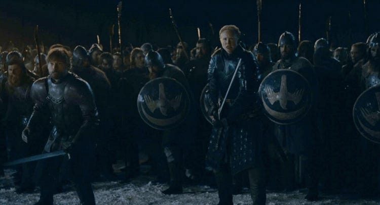 TV: ‘Game of Thrones’ marches into war armed with darkness, silence