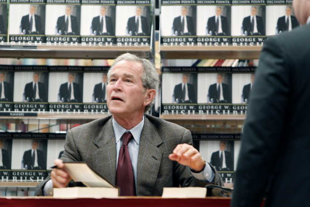 George W. Bush kicks off book tour in Dallas