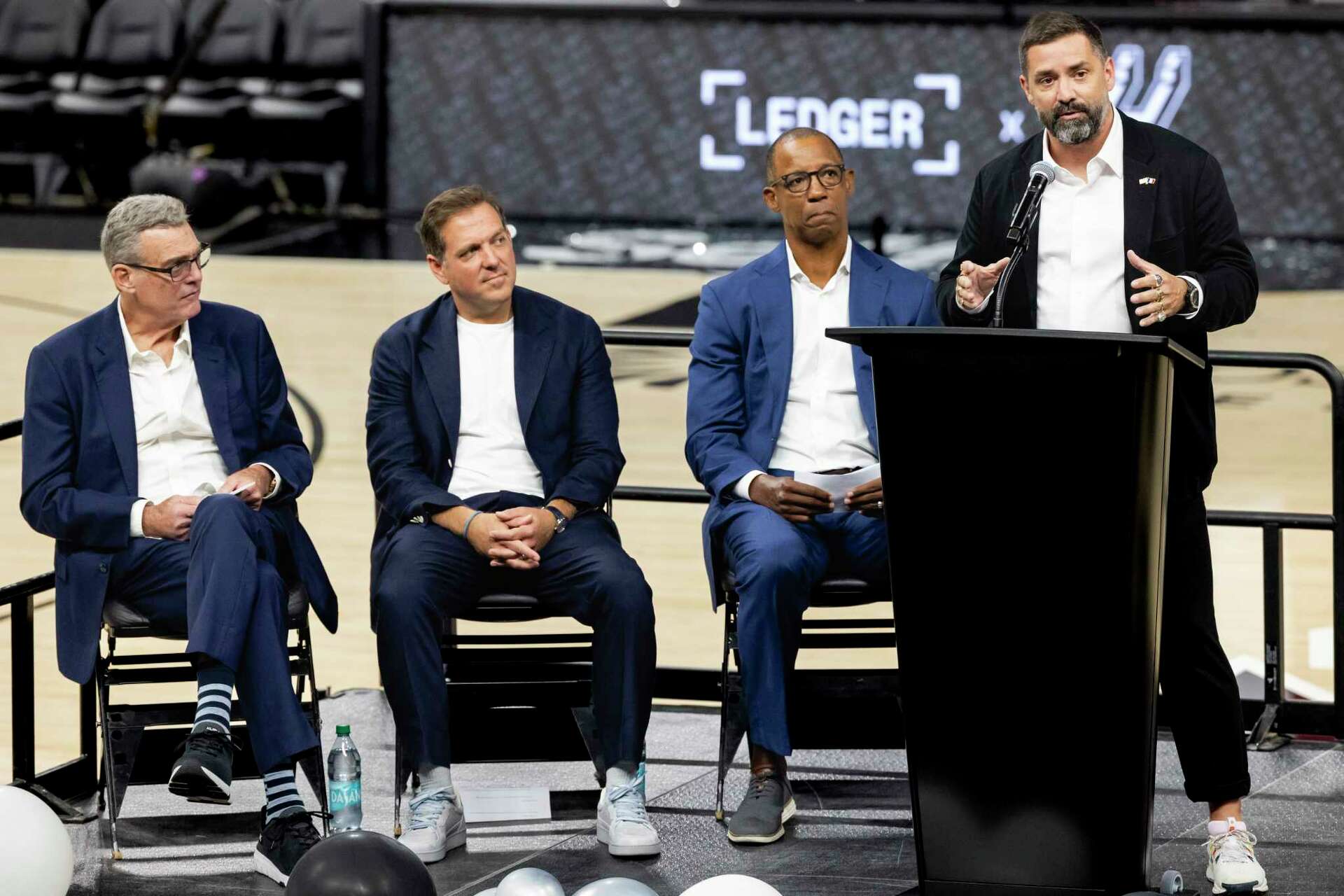 Spurs announce new jersey patch sponsor in French firm Ledger