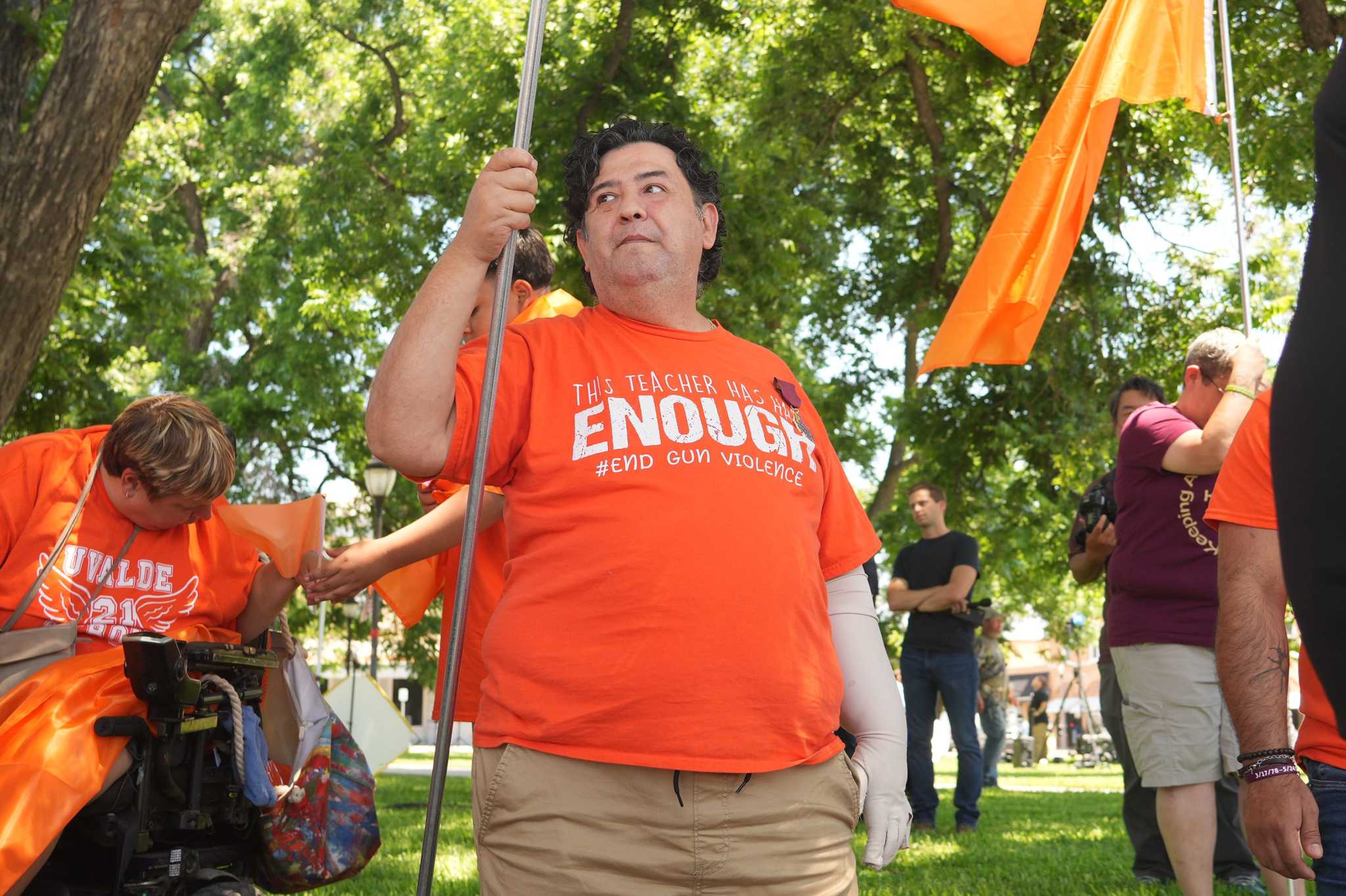 'Part of me died': Teacher who survived Uvalde school shooting ...