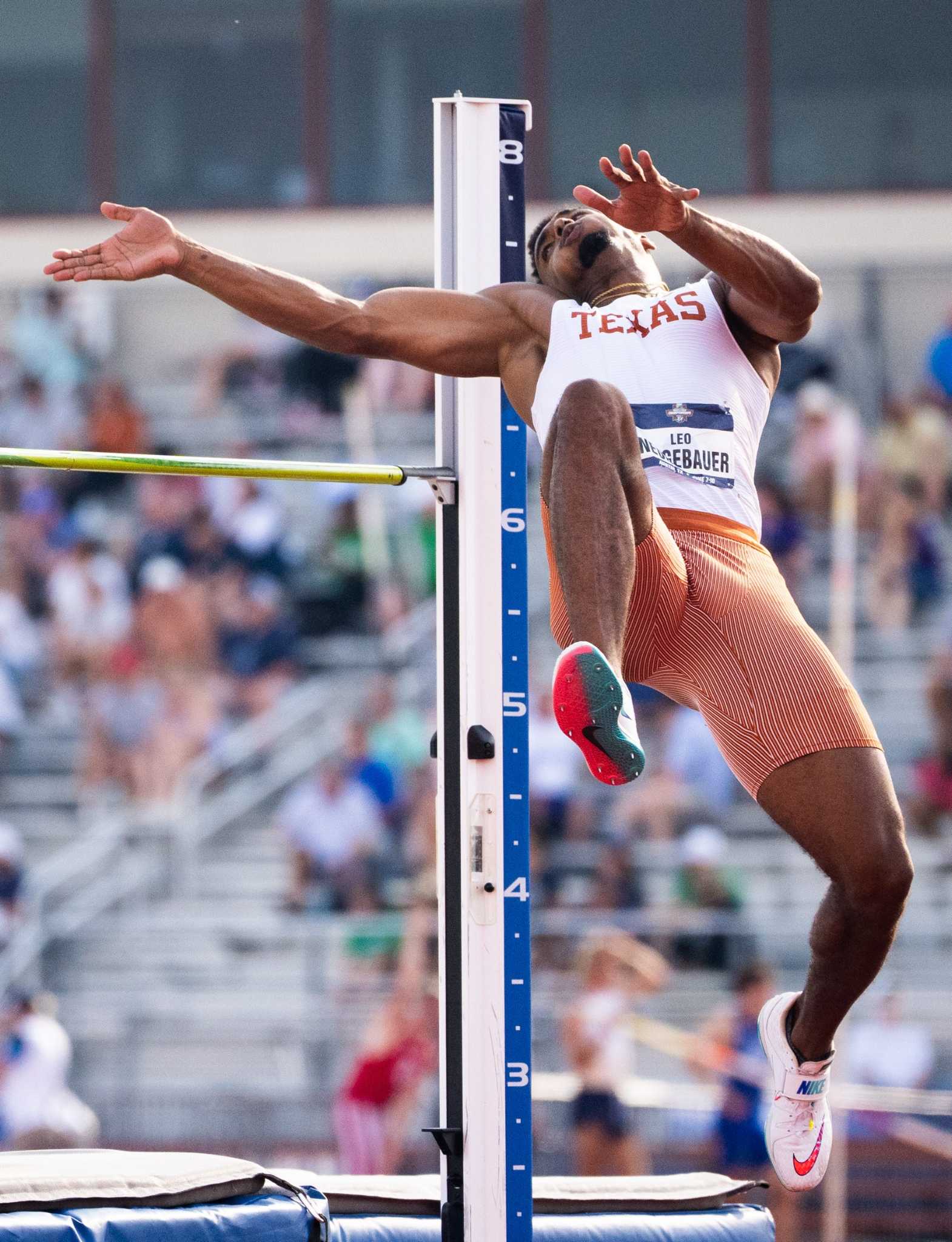 Texas leads decathlon after Day 1 at NCAA Track and Field Championship