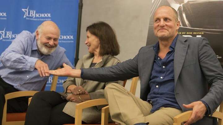 A look back at Rob Reiner's visit to Austin with Woody Harrelson