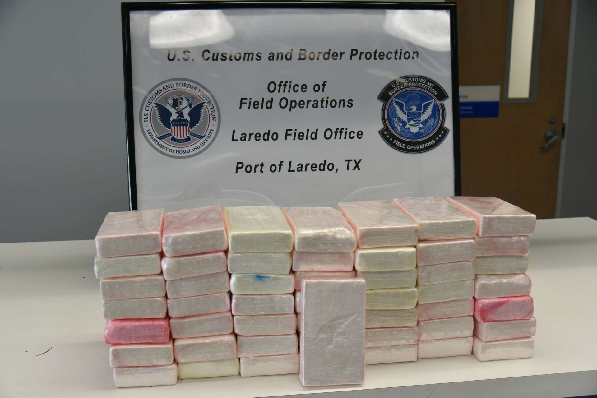 Laredo CBP officers seize $1.5M in cocaine at Colombia Bridge