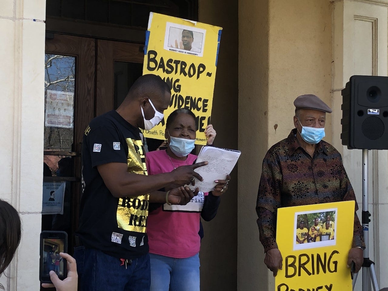Rodney Reed supporters rally in Bastrop ahead of May appeal hearing