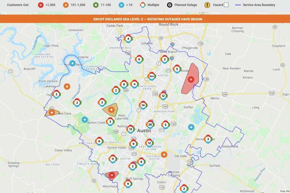 Rolling power outages lasting longer than expected, Austin Energy says