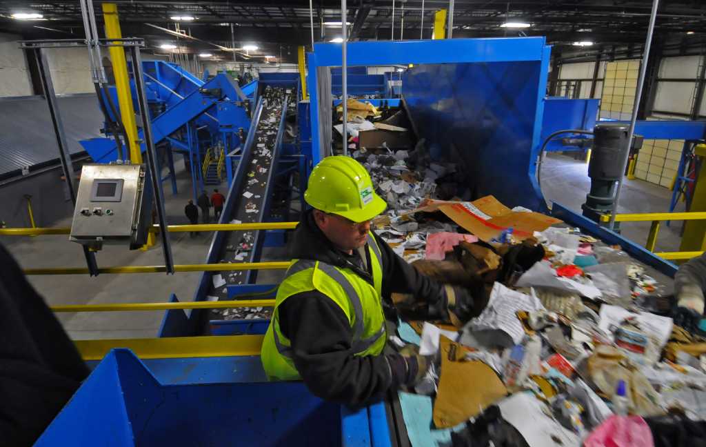 'Single-stream recycling' the trash