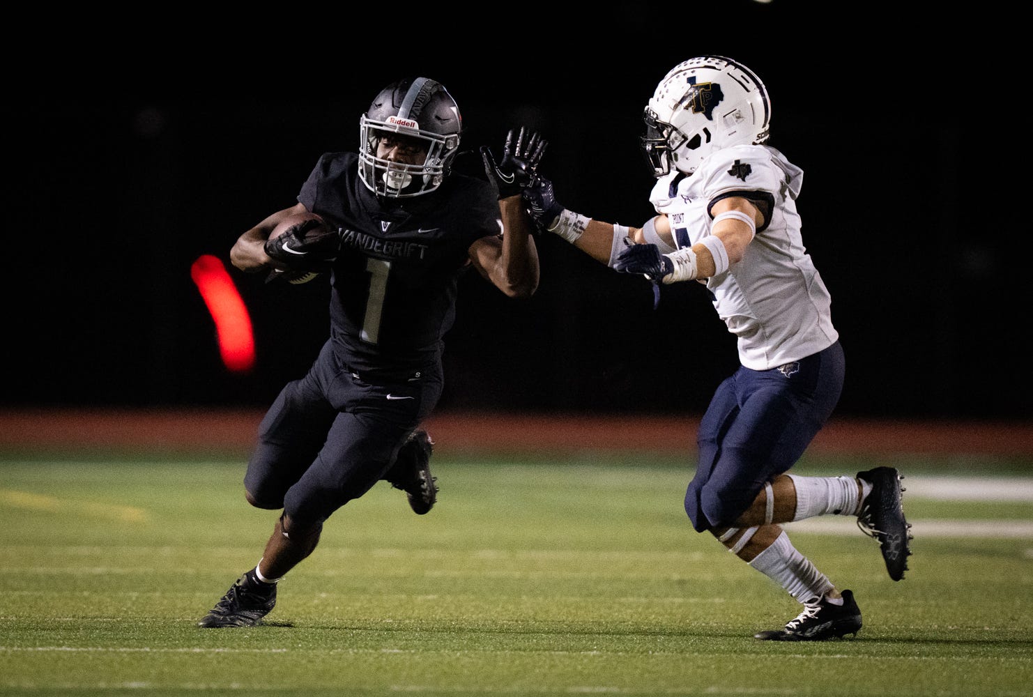 Receiver Miles Coleman continues to thrive for Vandegrift football