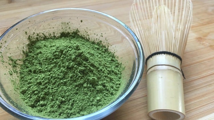 Bright green matcha packs powerful flavor, gentle buzz