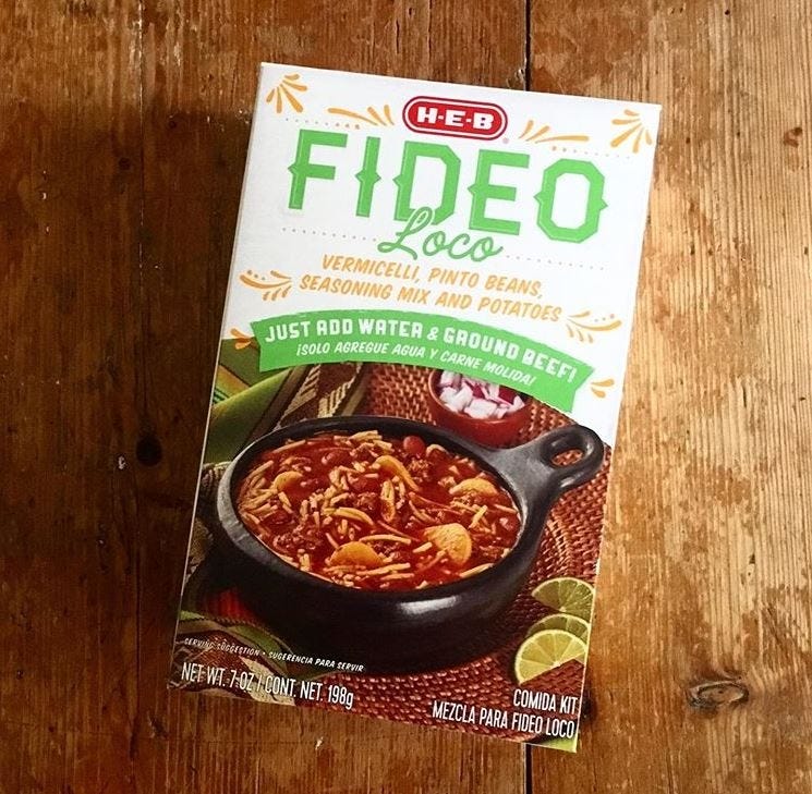 There's a festival dedicated to fideo loco coming up in San Antonio ...